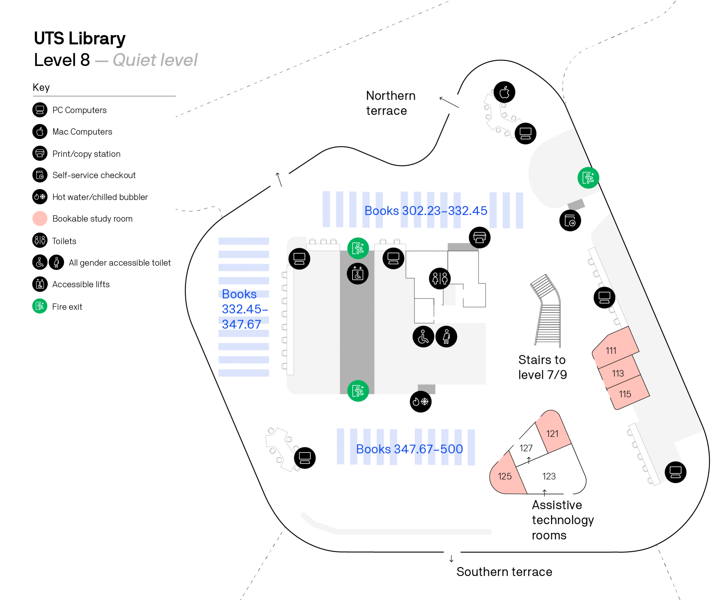 Study Spaces, Computers and Printing | UTS Library